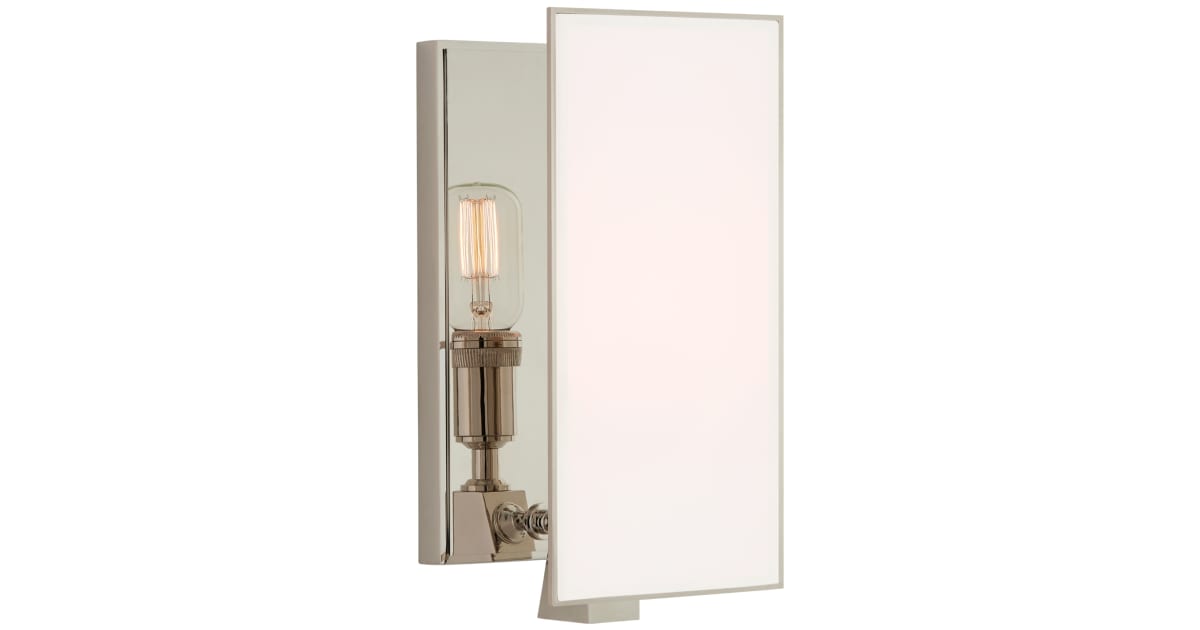 Visual Comfort TOB 2341PN-WG Albertine 12" Small Sconce | Build.com