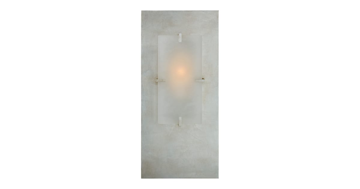 Visual Comfort ARN 2920BSL/ALB Dominica 20" Rectangle Sconce with ...