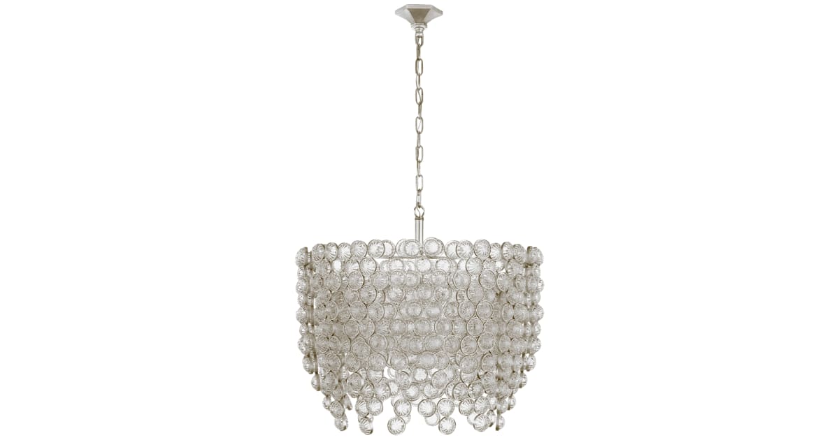 Visual Comfort JN 5234BSL/CG Milazzo 29" Medium Crystal Waterfall ...