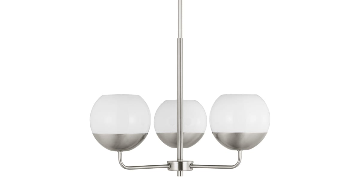 Visual Comfort 3168103EN3-962 Alvin 3 Light 20" Wide LED Chandelier ...