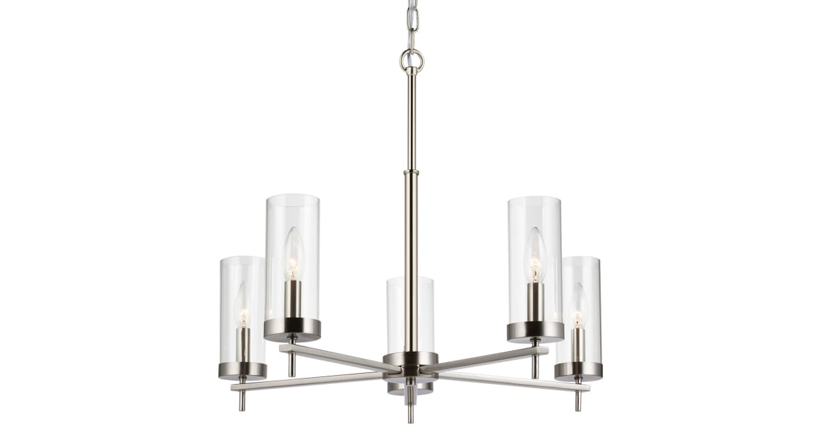 Visual Comfort 3190305-962 Zire 5 Light 26" Wide Outdoor Pillar Candle ...