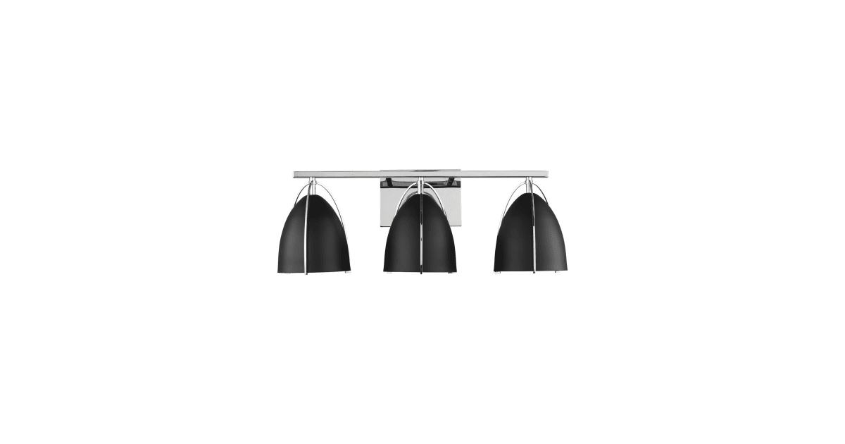 Visual Comfort 4451703-05 Norman 3 Light 24" Wide Bathroom Vanity Light ...