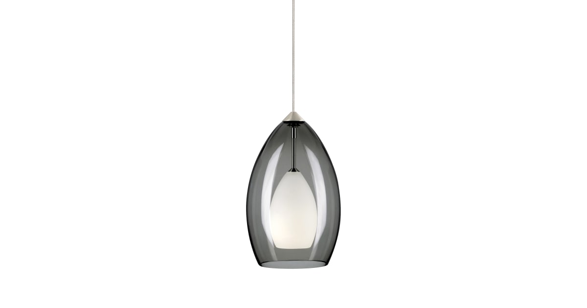 Visual Comfort 700FJFIRKZ FreeJack Fire Translucent Smoke Murano Glass ...