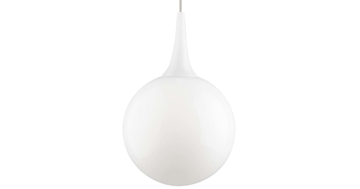 Visual Comfort 700FJPELWS-LEDS930 Pele 7" Wide LED Mini Pendant ...