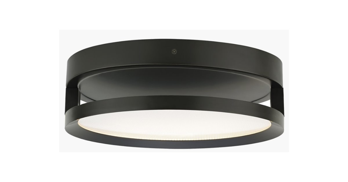 Visual Comfort 700FMFINFRZ-LED930 Finch 12" Wide Round Flush Mount ...