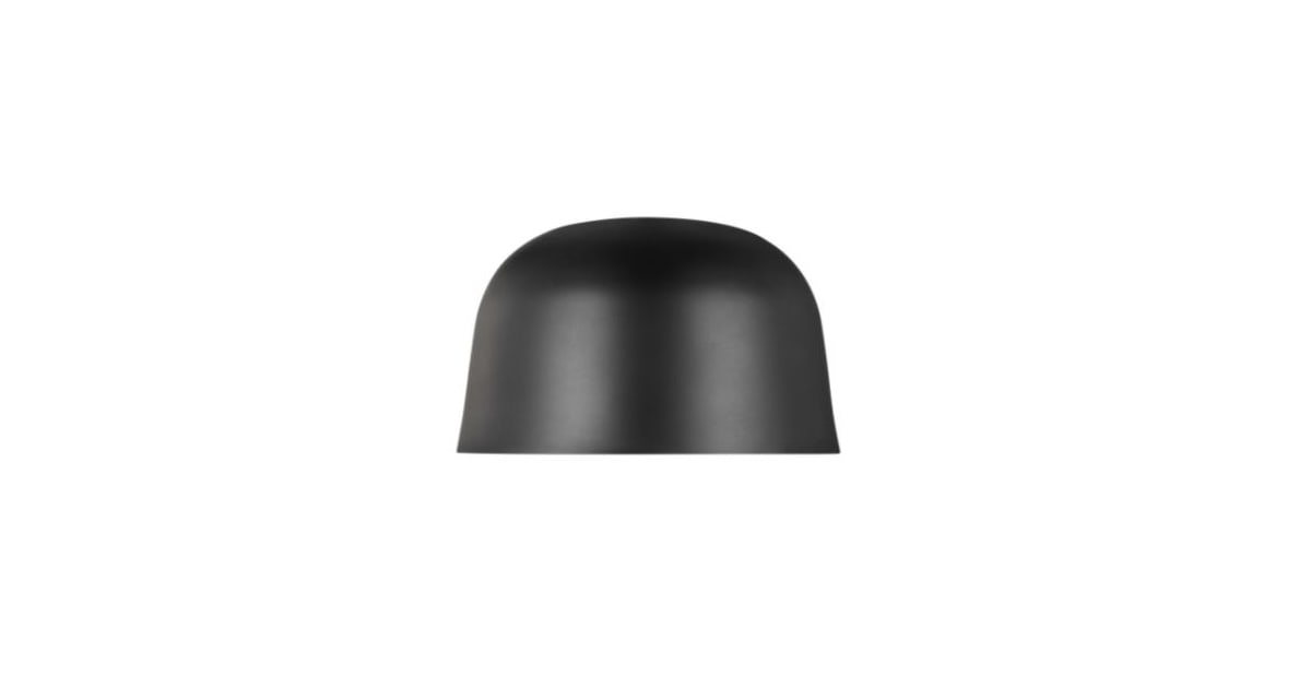 Visual Comfort 700FMFND15B-LED930 Foundry 14" Wide LED Flush Mount ...
