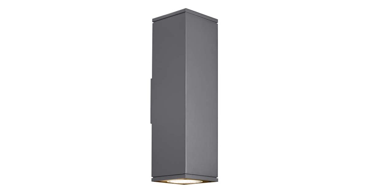 Visual Comfort 700OWTEG82718WCBDOUNV Tegel 18" Tall LED Outdoor Wall ...
