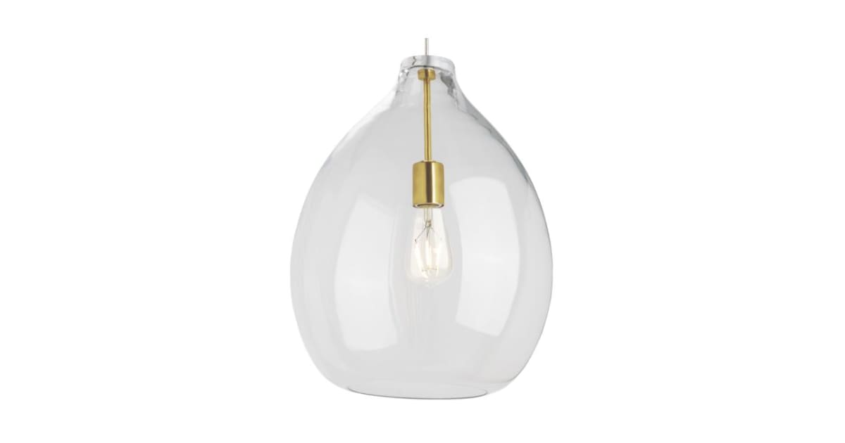 Visual Comfort 700TDQNTPCNB Quinton 16" Wide Pendant | Ferguson Home