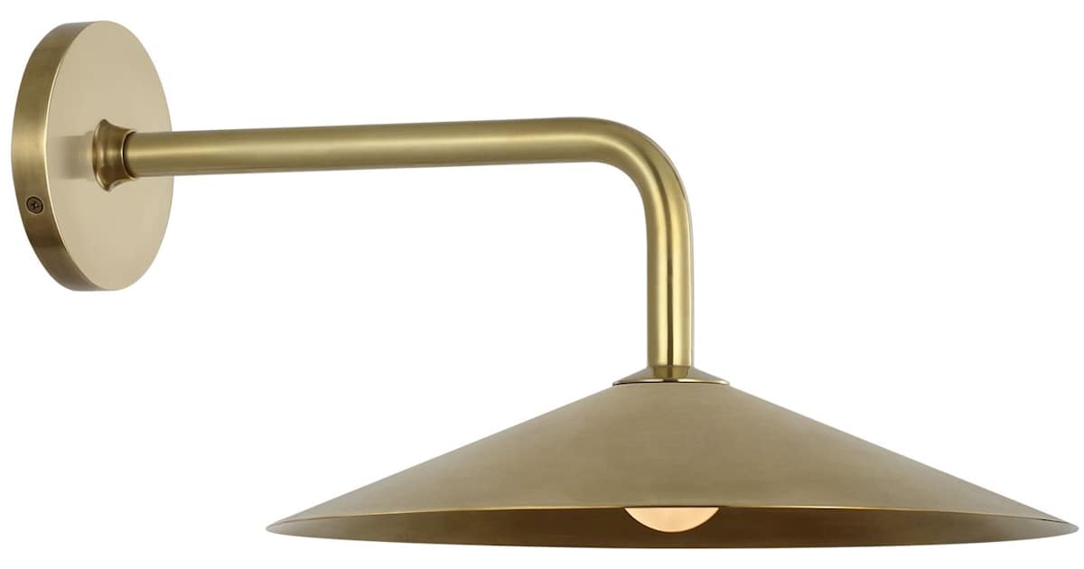 Visual Comfort AL 2030HAB-HAB Ponce 9" Tall LED Wall Sconce | Ferguson Home