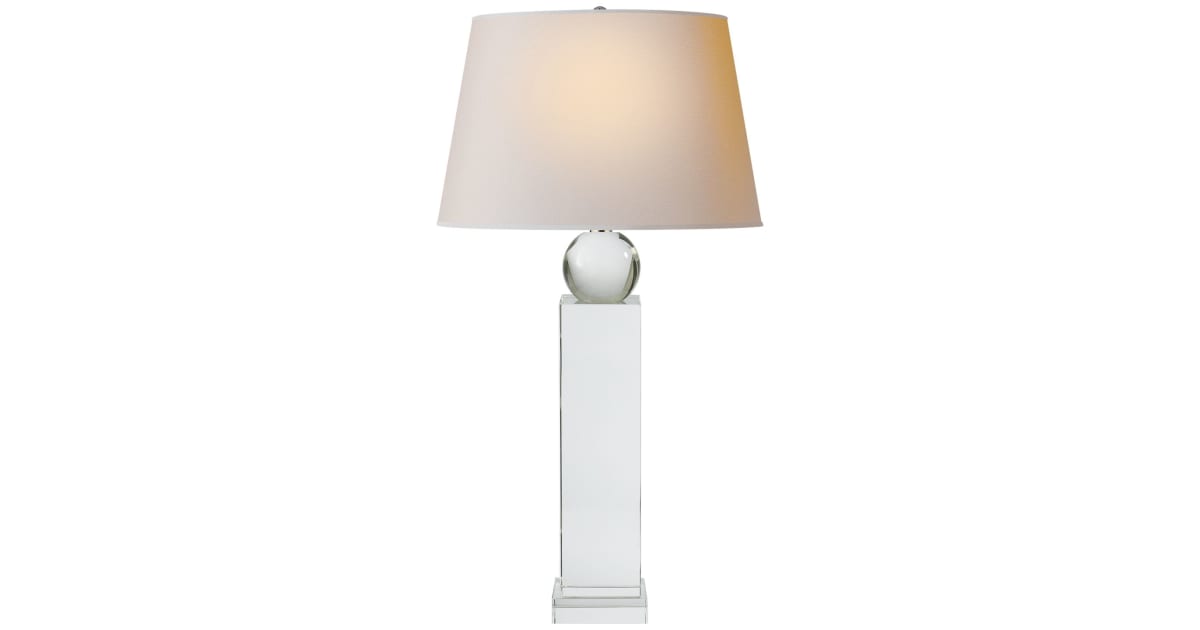 Visual Comfort CHA 8651CG-NP Geometric 31" Table Lamp by Chapman ...