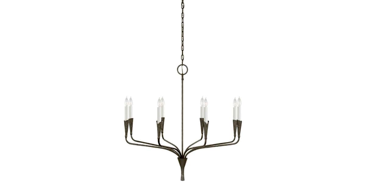 Visual Comfort CHC 5502AI Aiden 8 Light 40" Wide Taper Candle Style ...