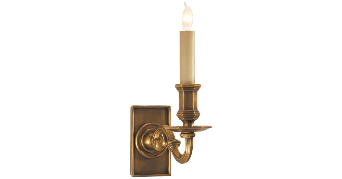 Visual Comfort CHD 1175AB Library 4" Wide Wall Sconce | Ferguson Home