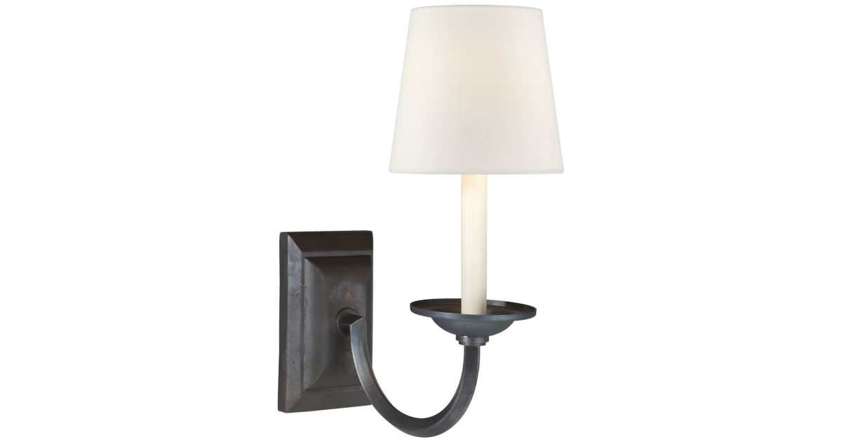 Visual Comfort CHD 1495AI-L Flemish 15" Tall Wall Sconce | Ferguson Home