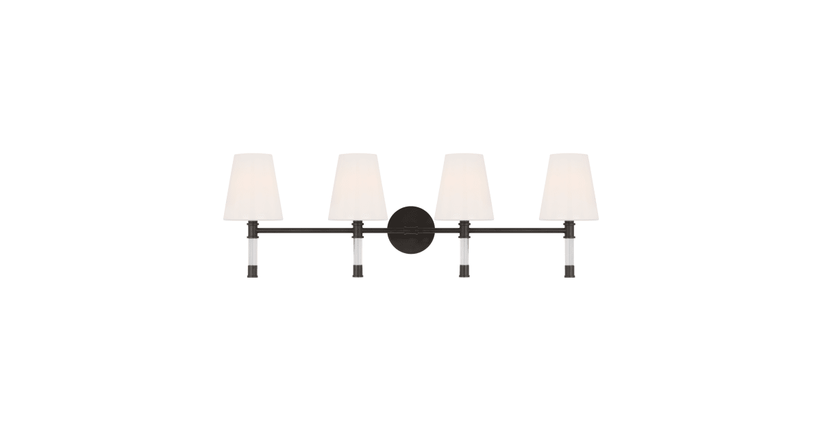 Visual Comfort CV1054AI Hanover 4 Light 34" Wide Vanity Light ...