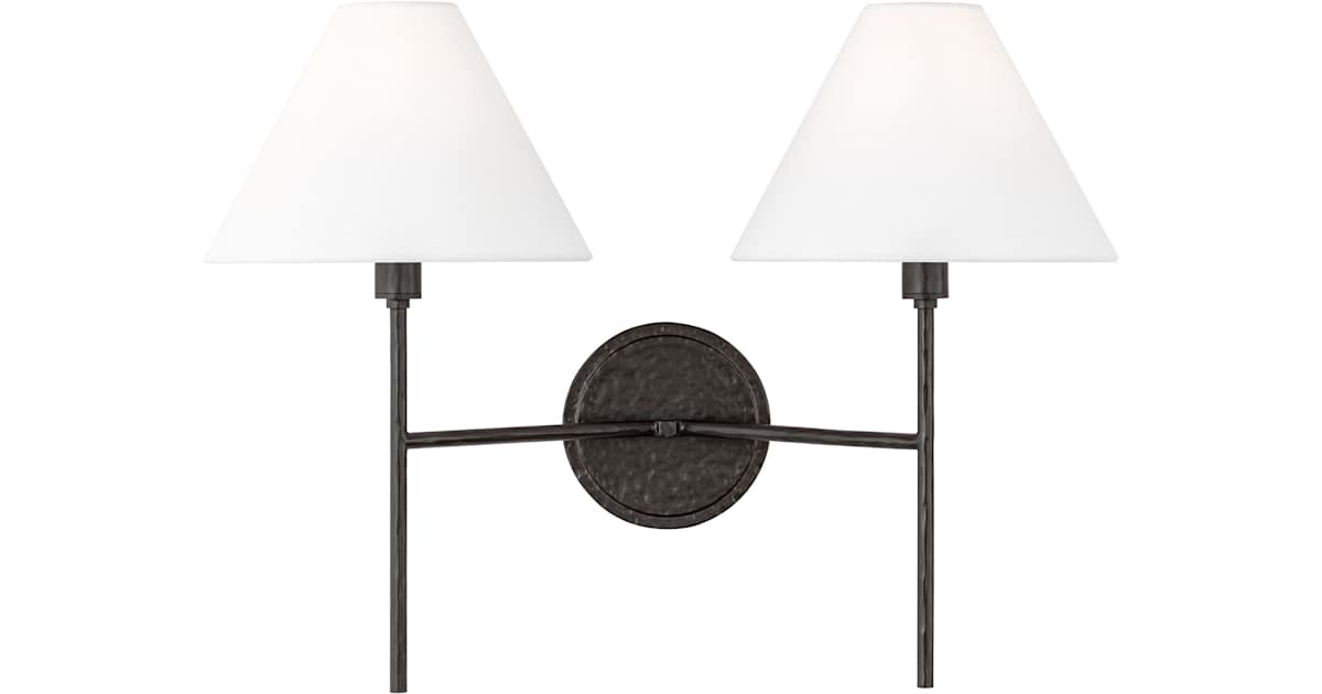 Visual Comfort CW1382AI Ridgewood 2 Light 19" Wide Vanity Light with ...