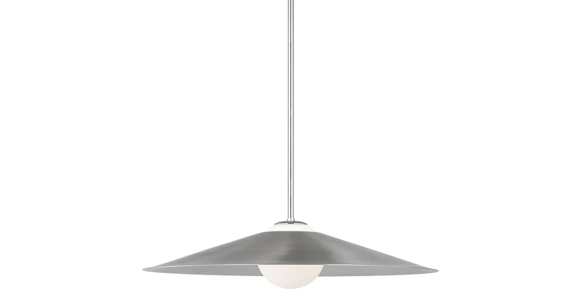 Visual Comfort DJP1281BS Astra 24" Wide Pendant with Steel Outer And ...