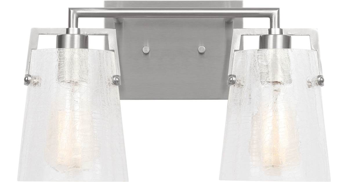 Visual Comfort DJV1032BSCKG Crofton 2 Light 15" Wide Vanity Light with ...