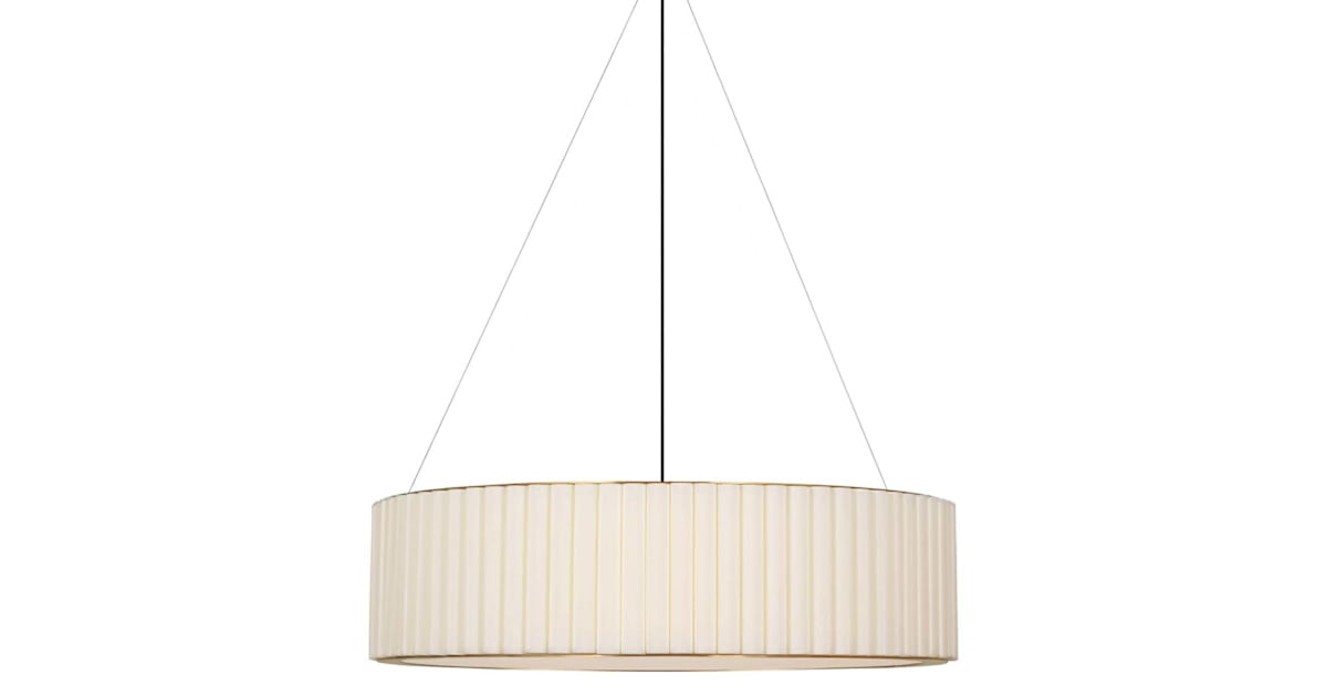 Visual Comfort IKF 5442HAB-L Palati 6 Light 38" Wide Suspension Pendant ...