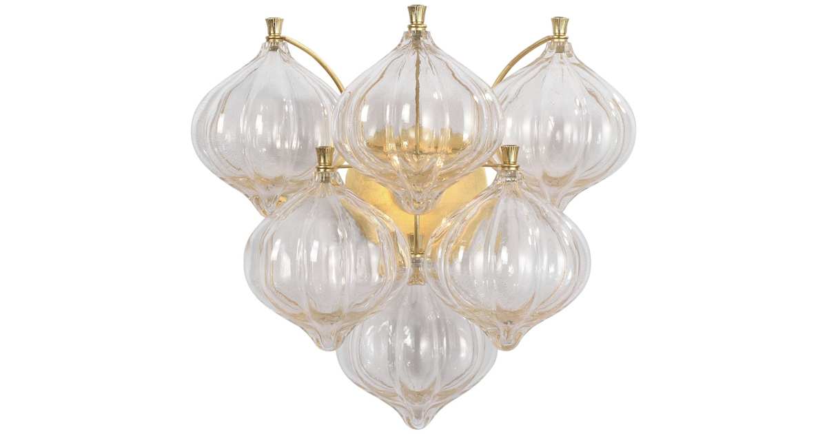 Visual Comfort JN 2146G-GF Caselli 15" Tall Wall Sconce | Ferguson Home