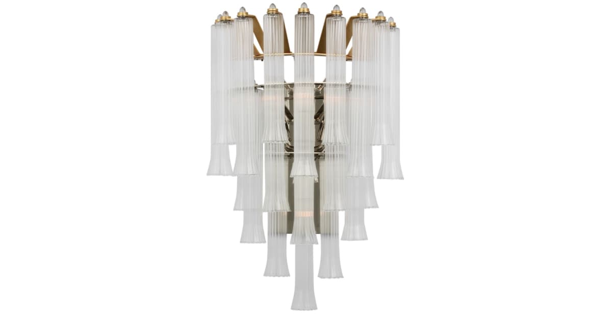 Visual Comfort JN 2250G-CG Lorelei 4 Light 22" Tall Wall Sconce | Build.com