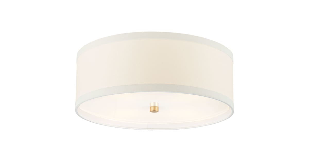 Visual Comfort KS 4071G-L Walker 4 Light 18" Wide Flush Mount Drum ...