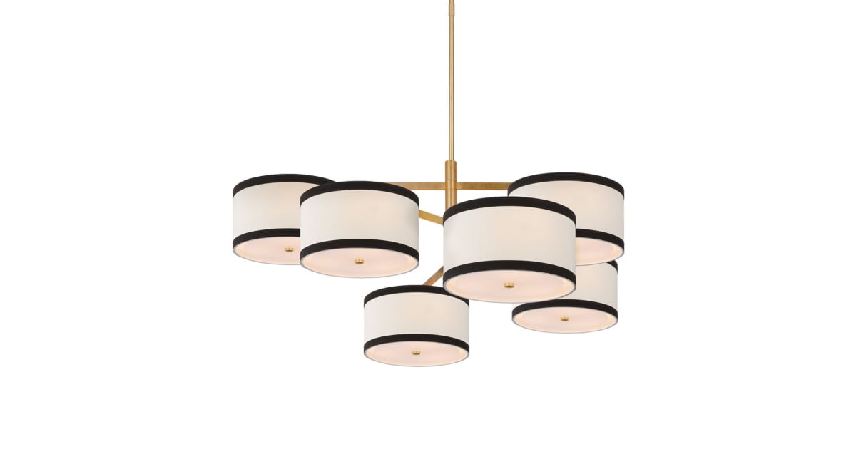 Visual Comfort KS 5072G-L/BL Walker 18 Light 41" Wide Chandelier ...