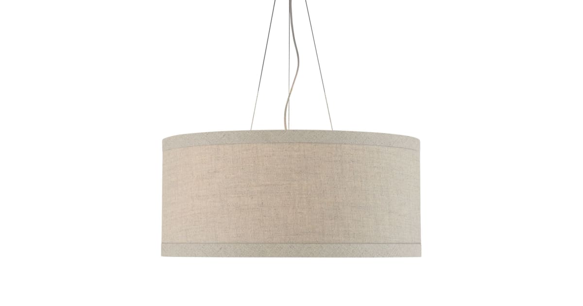 Visual Comfort KS 5079LC-NL Walker 6 Light 30" Wide Pendant | Ferguson Home