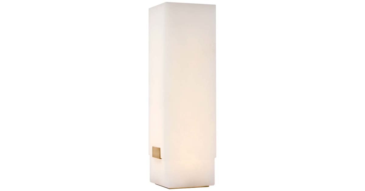 Visual Comfort KW 3905ALB/AB Covet 17" Tall Cordless LED Column Table ...