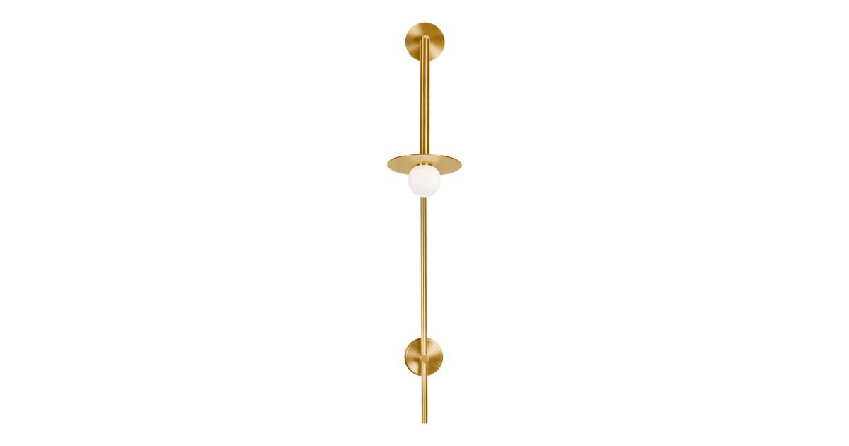 Visual Comfort KW1031BBS Nodes 48" Tall Bathroom Sconce | Build.com