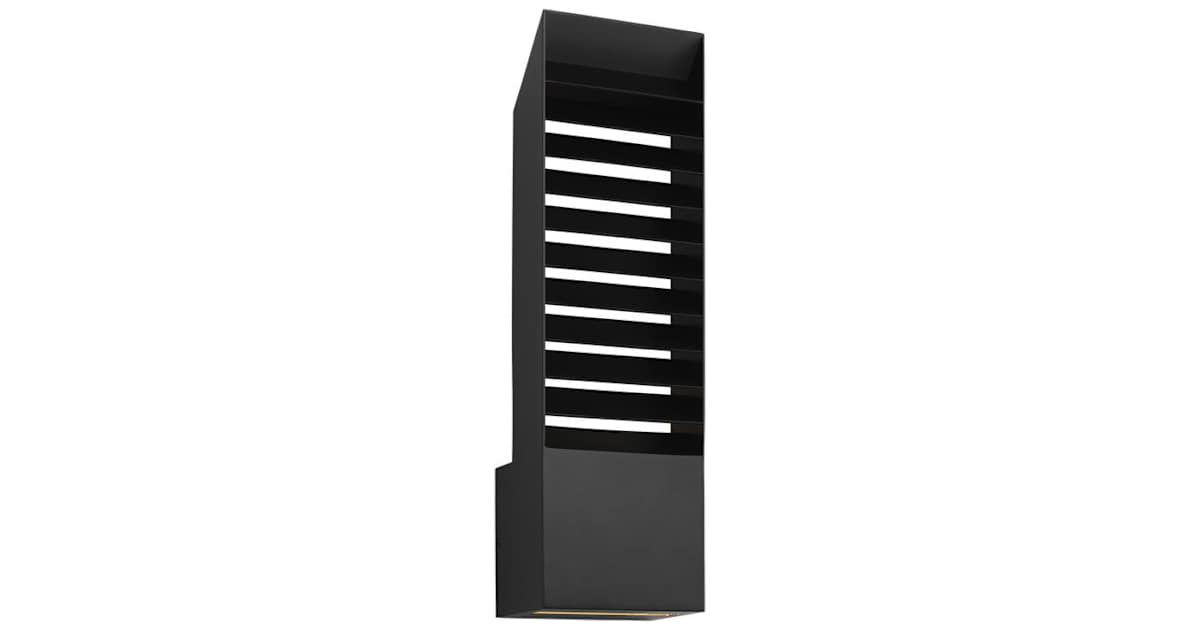 Visual Comfort KWOWS60727OB Lamel 19" Tall LED Outdoor Wall Sconce ...