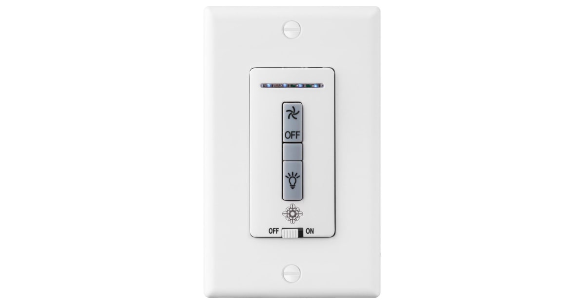 Visual Comfort MCRC3W Hard Wired Wall Remote Control - Wall Control ...