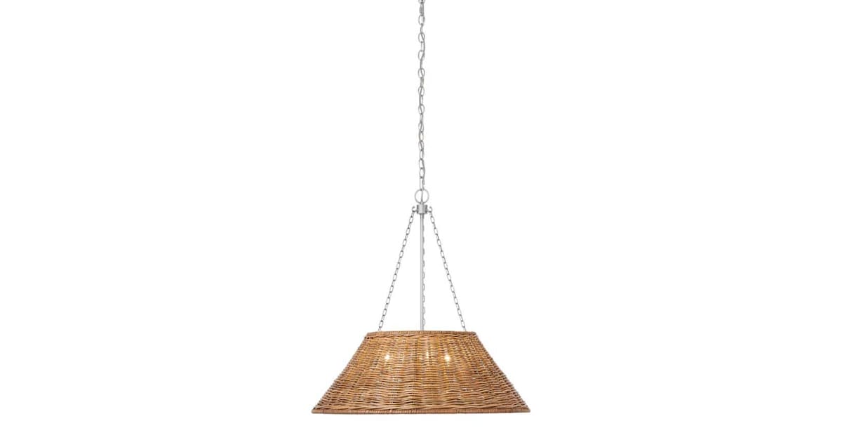 Visual Comfort MF 5032PN-NTW Corinne 3 Light 24" Wide Pendant ...