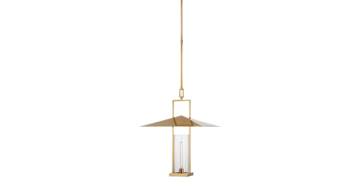 Visual Comfort RB 5053AB-CG Amity 23" Wide Pendant | Ferguson Home