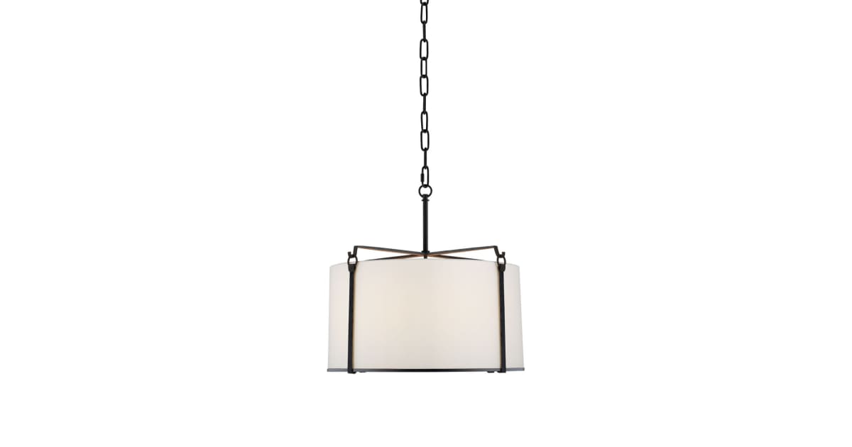 Visual Comfort S 5030BR-L Aspen 4 Light 20" Wide Pendant | Ferguson Home