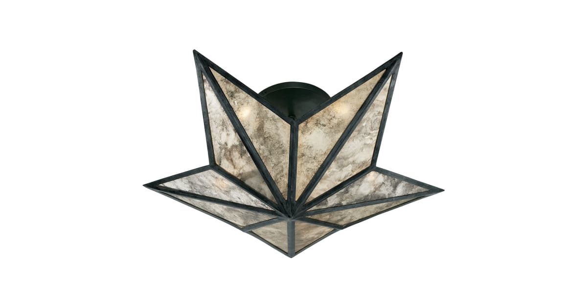 Visual Comfort SE 4100BZ Constellation 19" Flush Mount by Studio VC ...