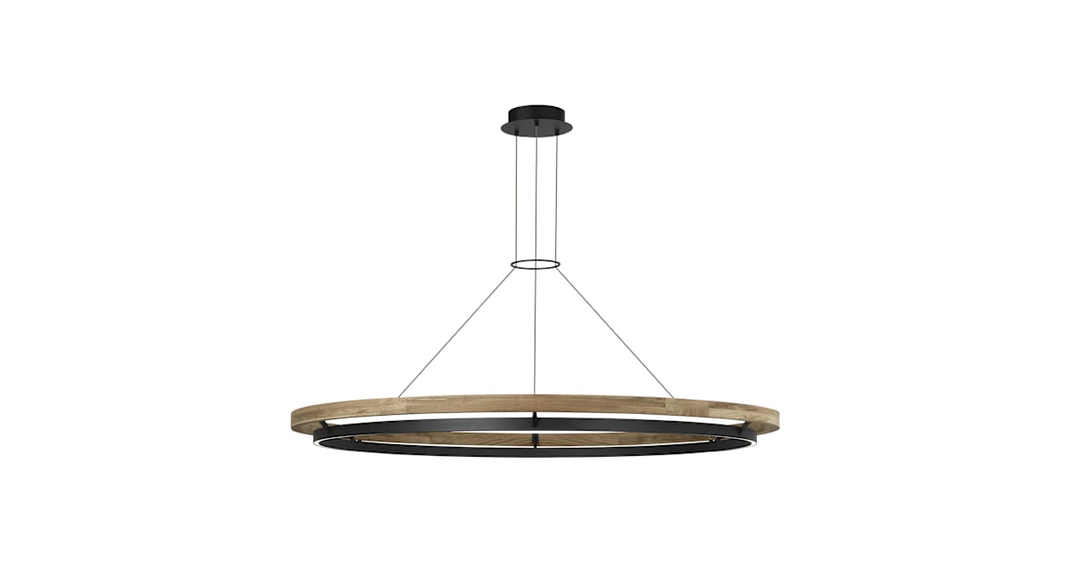 Visual Comfort SLOCH78030TXBTK Grace 65" Wide LED Ring Outdoor ...