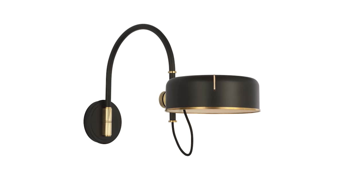 Visual Comfort TOB 2132MI/HAB-MI Oso 13" Tall LED Wall Sconce ...