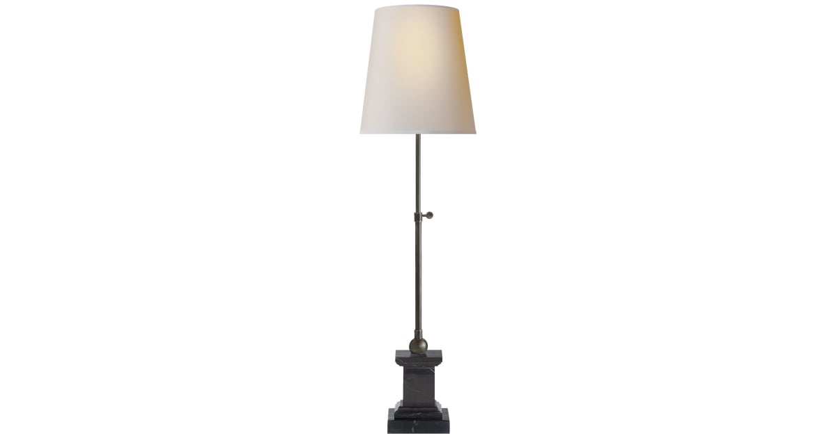 Visual Comfort TOB 3101BM/BZ-NP Brett 33" Table Lamp by Thomas O'Brien ...