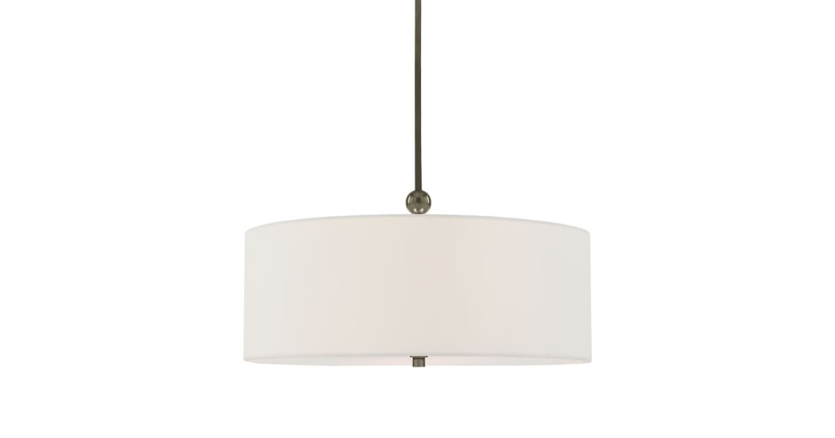 Visual Comfort TOB 5011AN-L Reed 2 Light 22" Wide Pendant | Ferguson Home