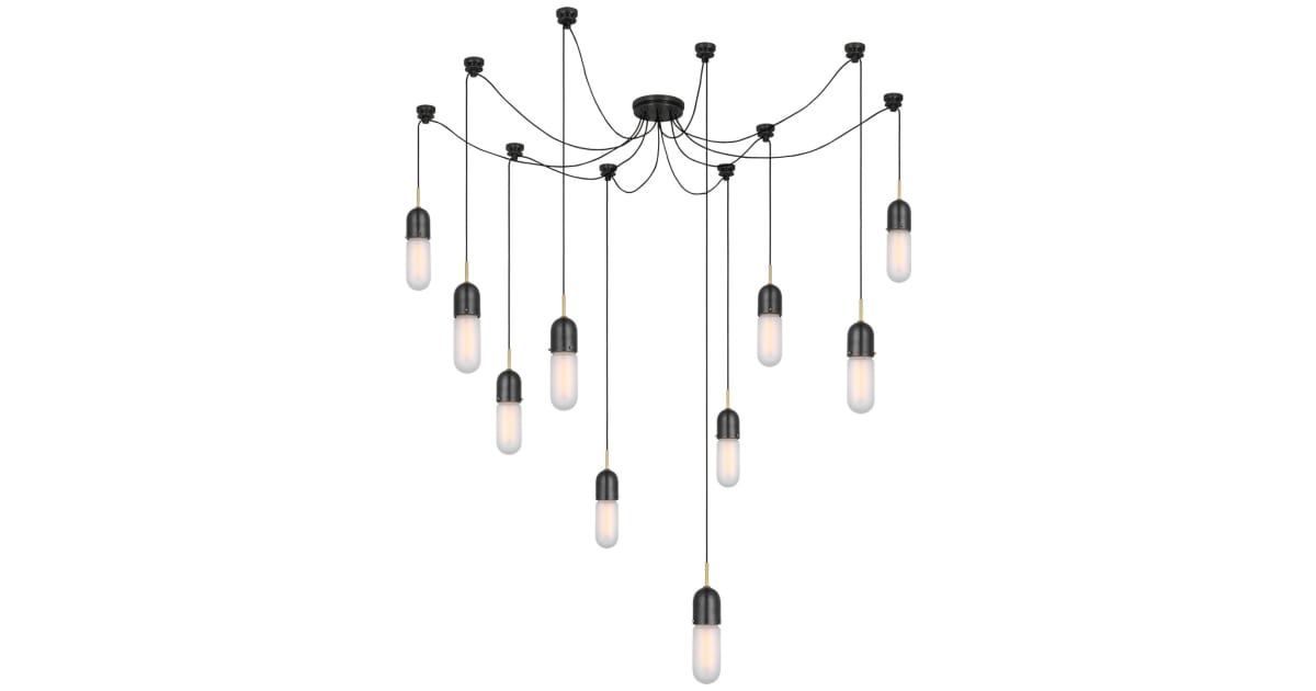 Visual Comfort TOB 5645BZ/HAB-FG-10 Junio 10 Light Configurable Multi ...
