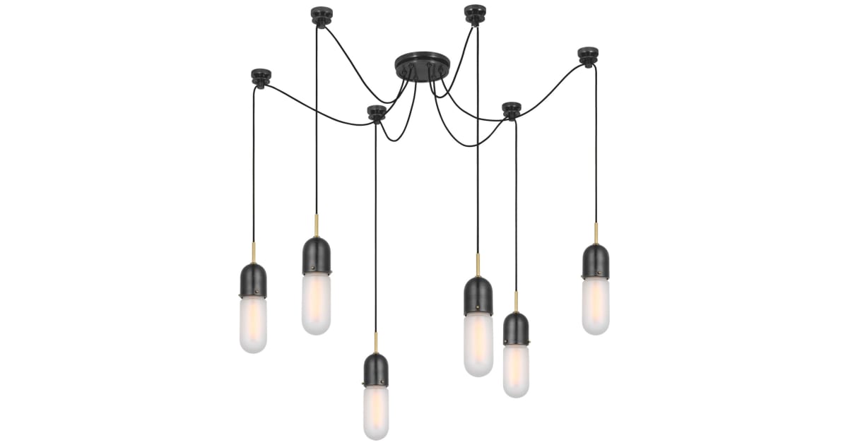 Visual Comfort TOB 5645BZ/HAB-FG-6 Junio 6 Light Configurable Multi ...