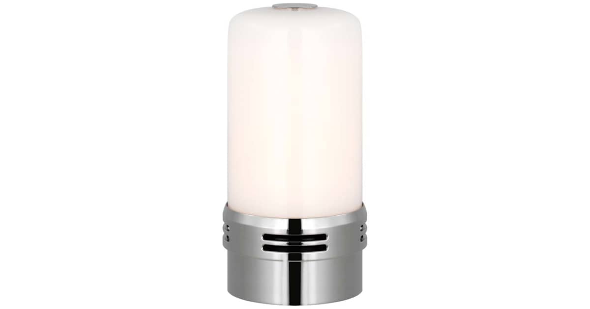 Visual Comfort VCC1000A-PN/WG Cordless 4" Tall LED Accent Specialty ...