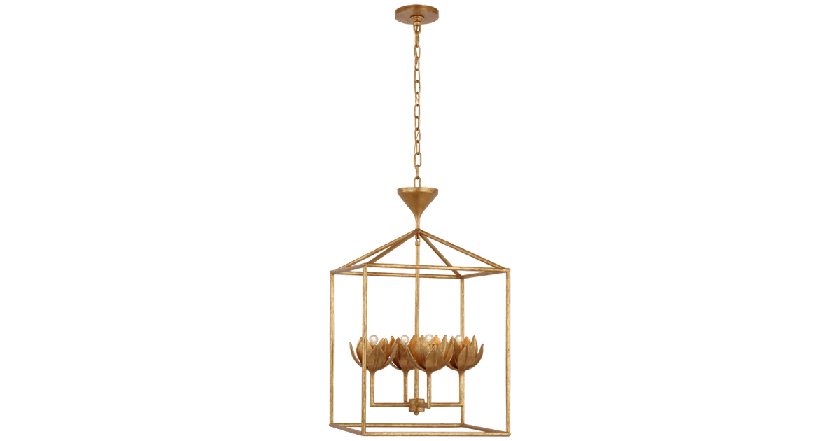 Visual Comfort JN 5302AGL Alberto Medium Open Cage Lantern | Ferguson Home