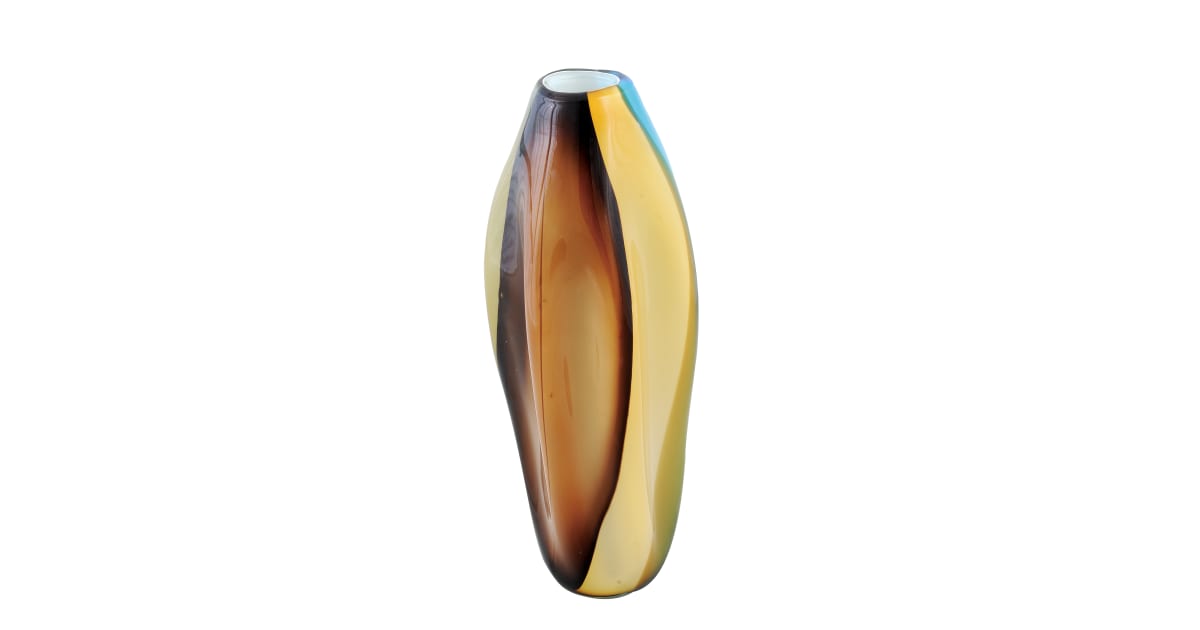Viz Glass Inc 6201 22" Multi-Color Vase in Multi-Color Finish ...