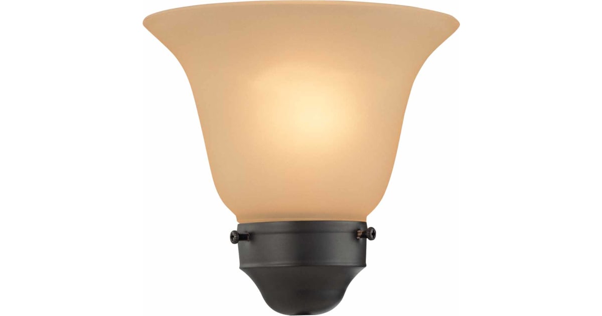 Volume Lighting GS-544 4.25" Height Sepia Glass Bell Shade | Ferguson Home