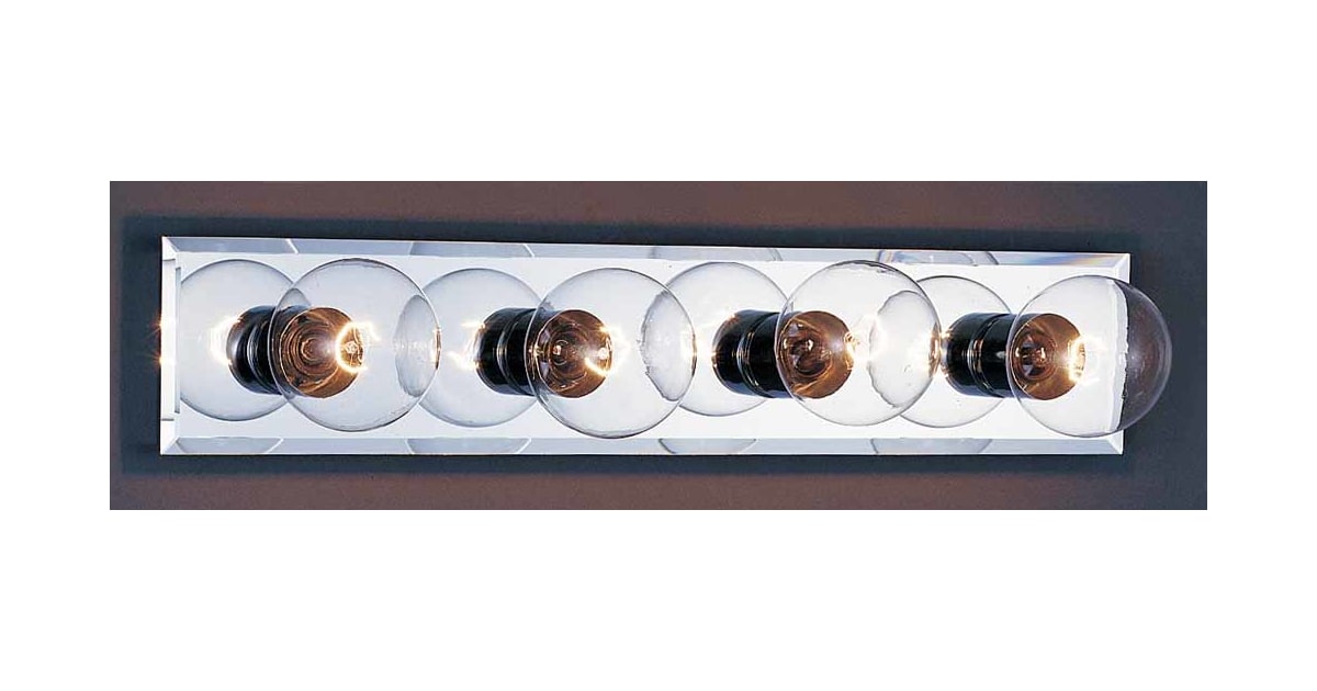 Volume Lighting 1034-3 4 Light Bathroom Vanity Strip | Ferguson Home