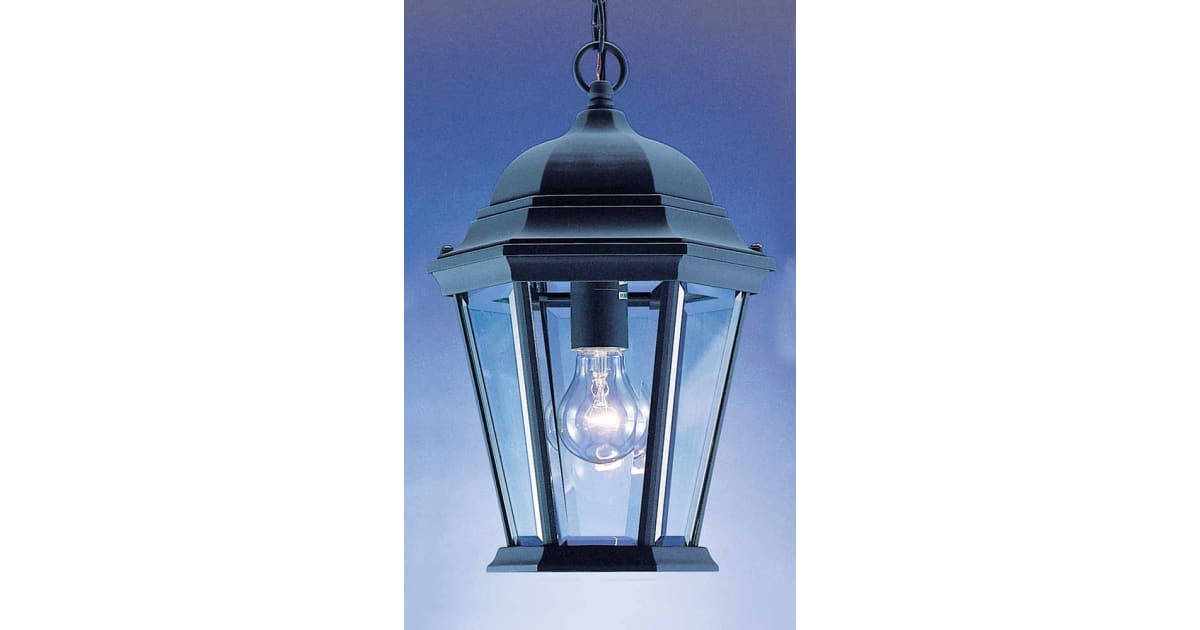 Volume Lighting 8222-5 1 Light Outdoor 14.5" Height Pendant with Clear ...