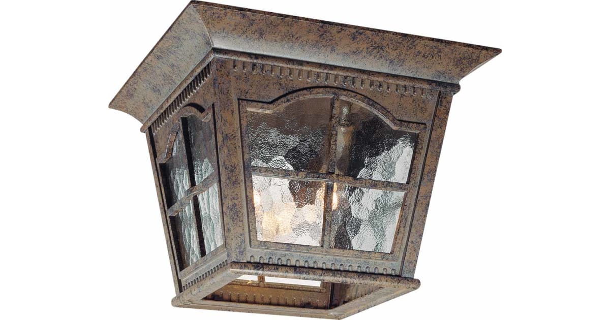 Volume Lighting V8270-54 Leeds 3 Light Flush Mount Ceiling Fixture ...