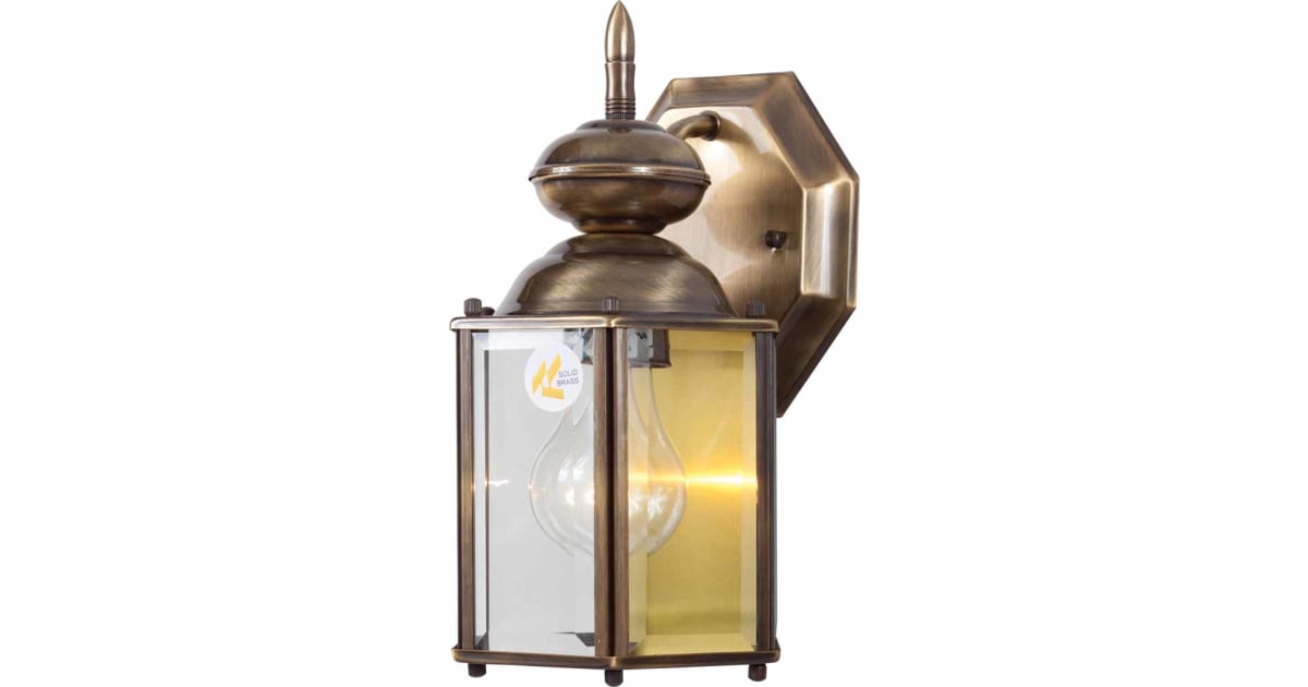 Volume Lighting V9120-7 1 Light 10.25" Height Outdoor Wall Sconce ...