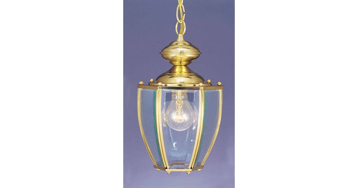 Volume Lighting V9253-0 1 Light 12.5" Height Foyer Pendant with Clear ...